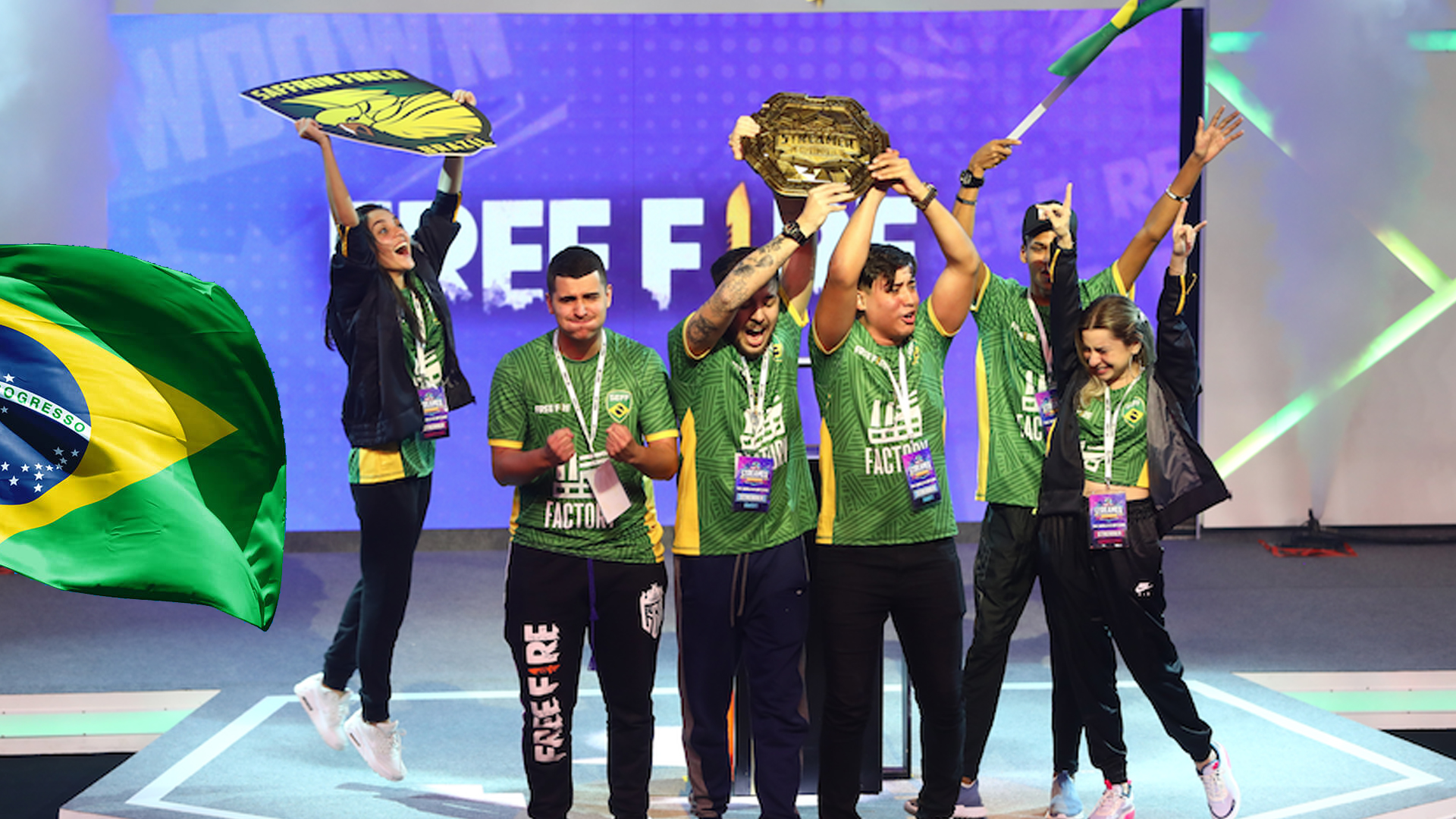 Brasil vence Free Fire Streamer Showdown