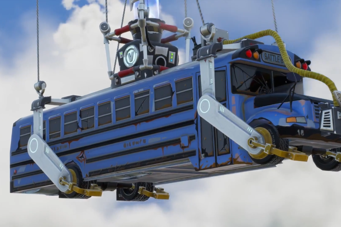 Personalização do Battle Bus de Fortnite é vazado