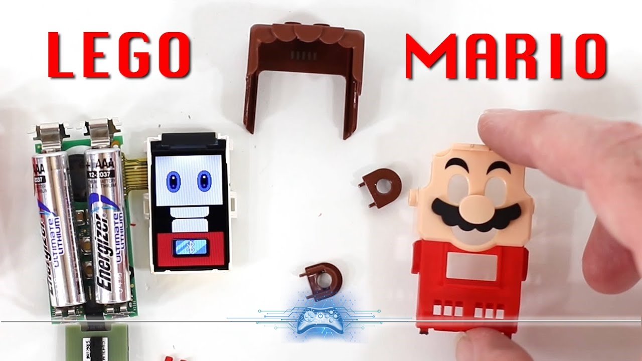 Vídeo mostra Mario LEGO sendo desmontado em 17 partes