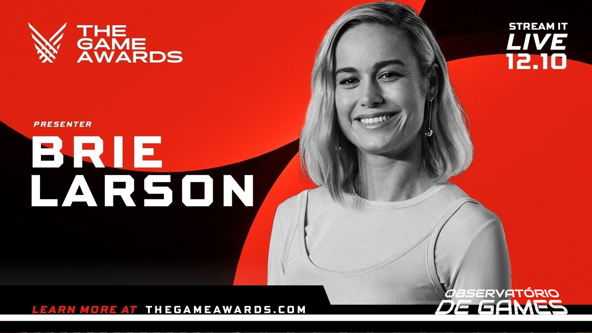 Brie Larson, a Capitã Marvel, será mais uma apresentadora do The Game ...
