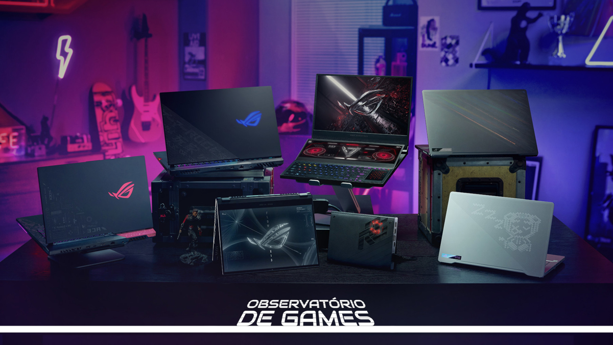 ASUS anuncia novos produtos gamers para 202