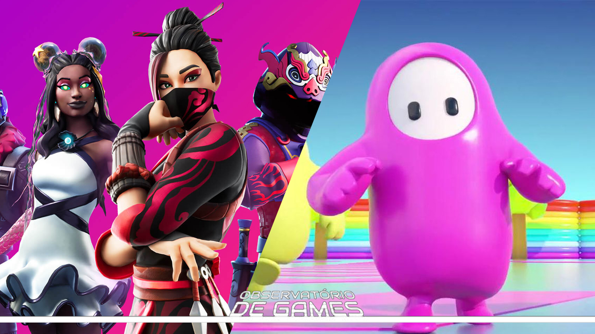 Fortnite pode ter colaboração com Fall Guys em breve