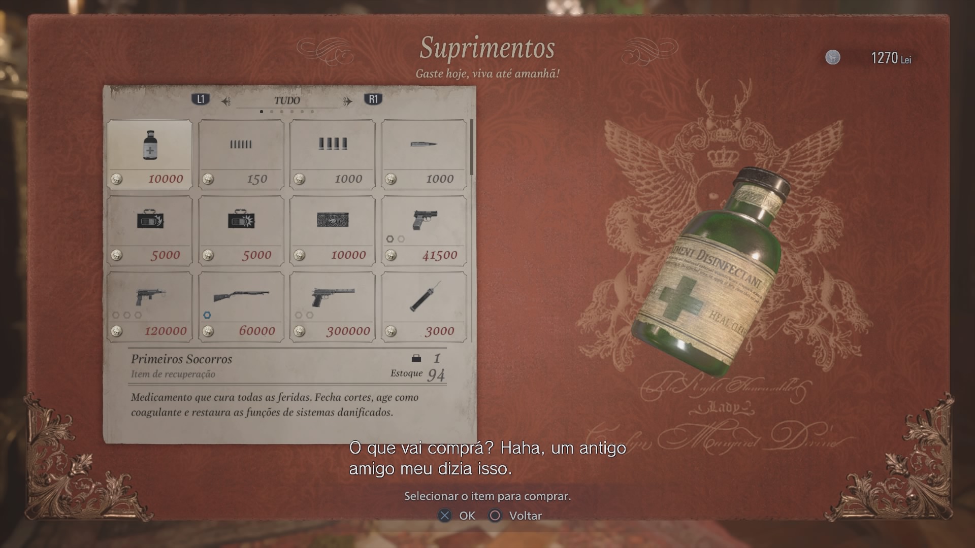 RE Village faz referência ao mercador de Resident Evil 4