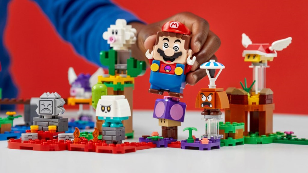 Saiu mais uma liga LEGO Super Mario
