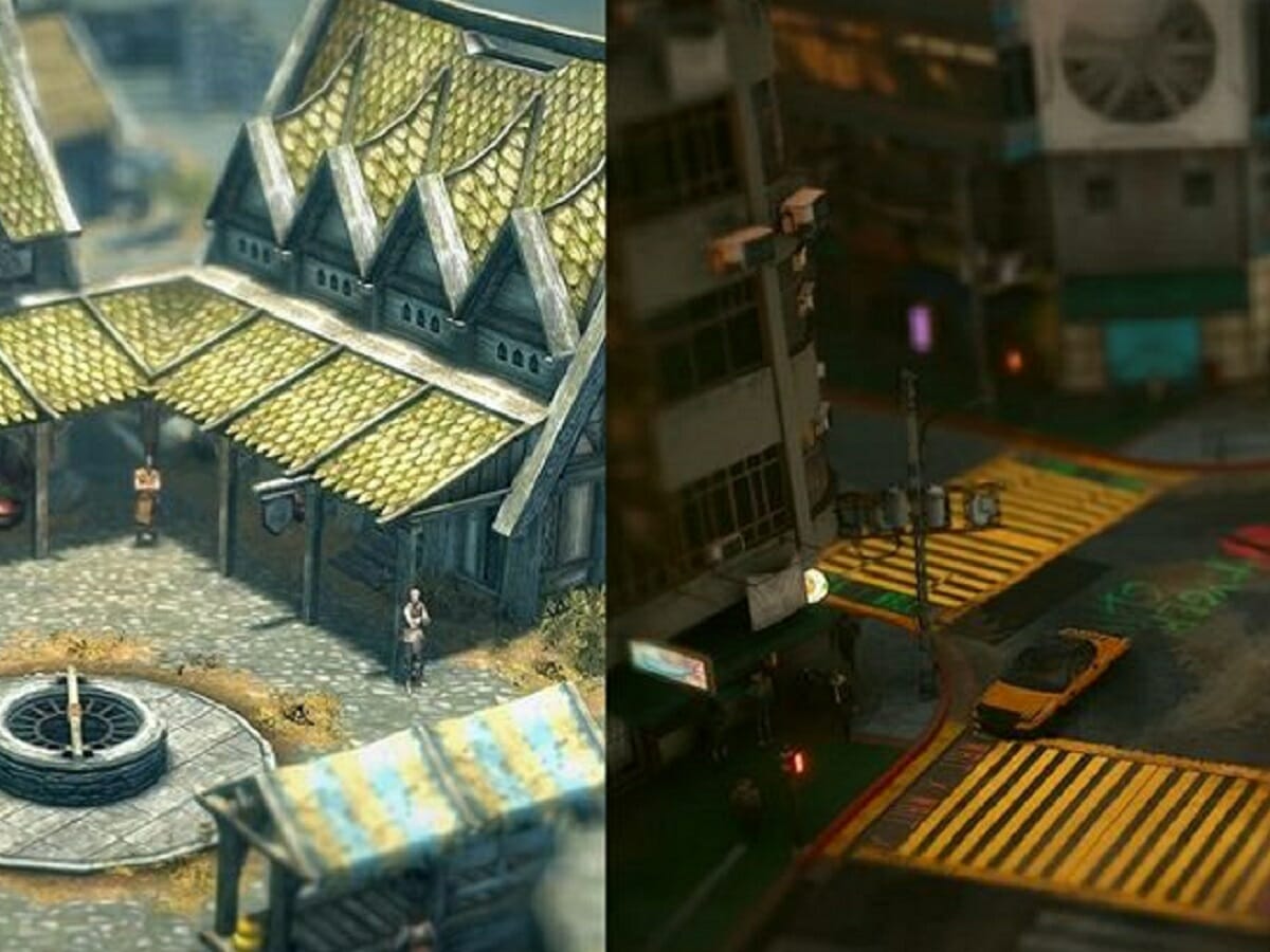 Fã reimagina jogos como Skyrim e Cyberpunk 2077 como títulos isométricos