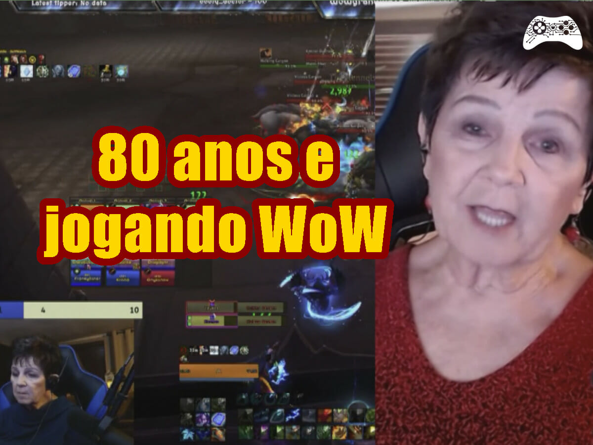 Streamer de 80 anos está há mais 200 horas em live no Twitch