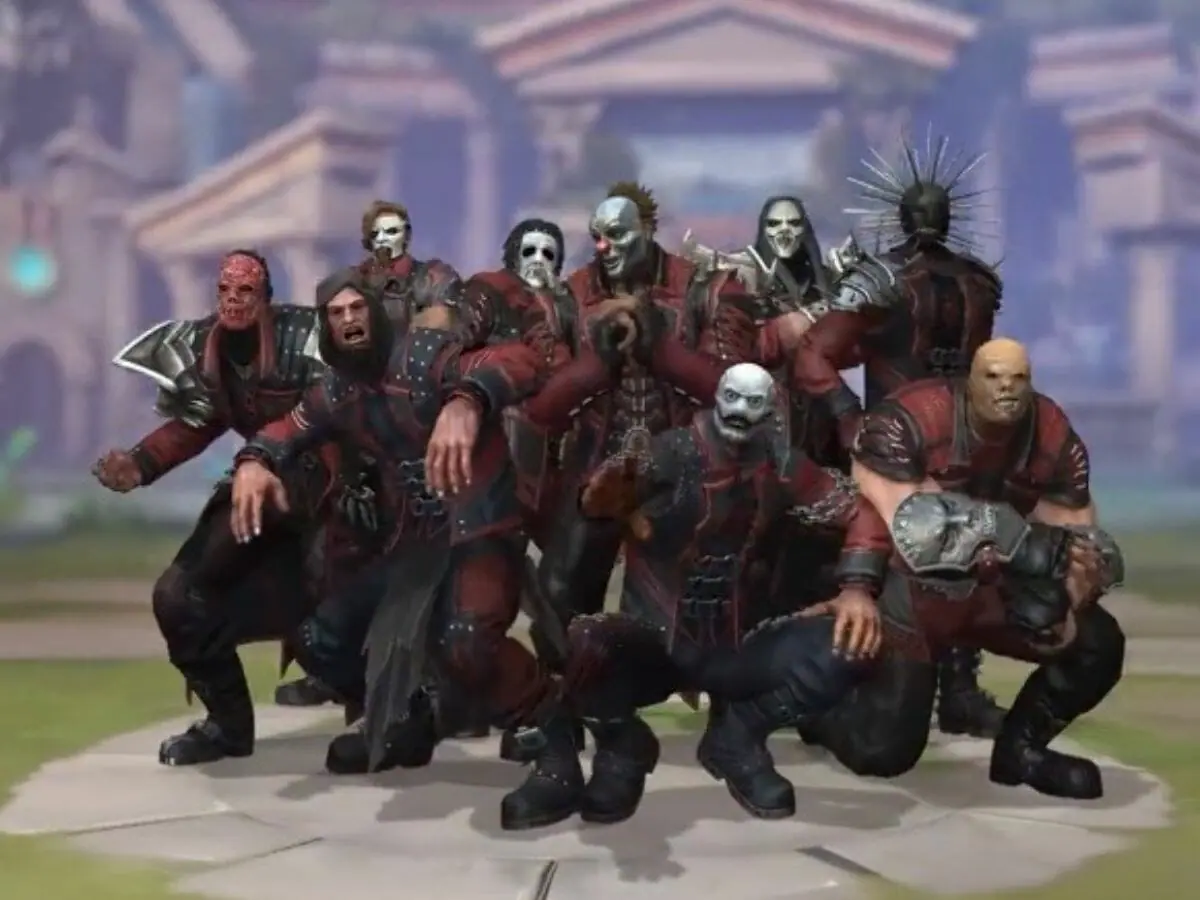 Smite | Integrantes do Slipknot chegam como skins em game