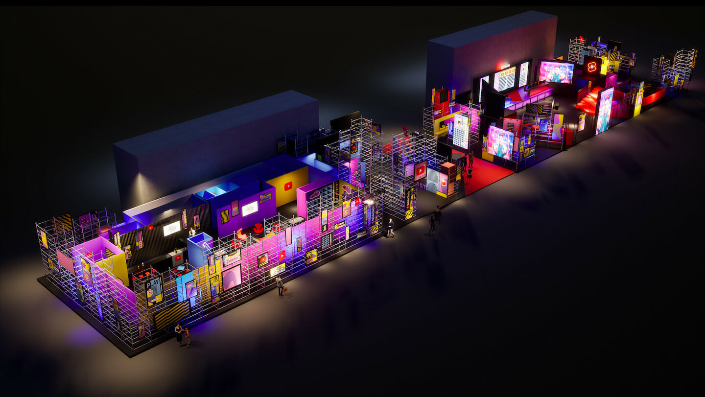 BGS 2022: Youtube crava stand tecnológico de 1000m² inspirado na Times ...
