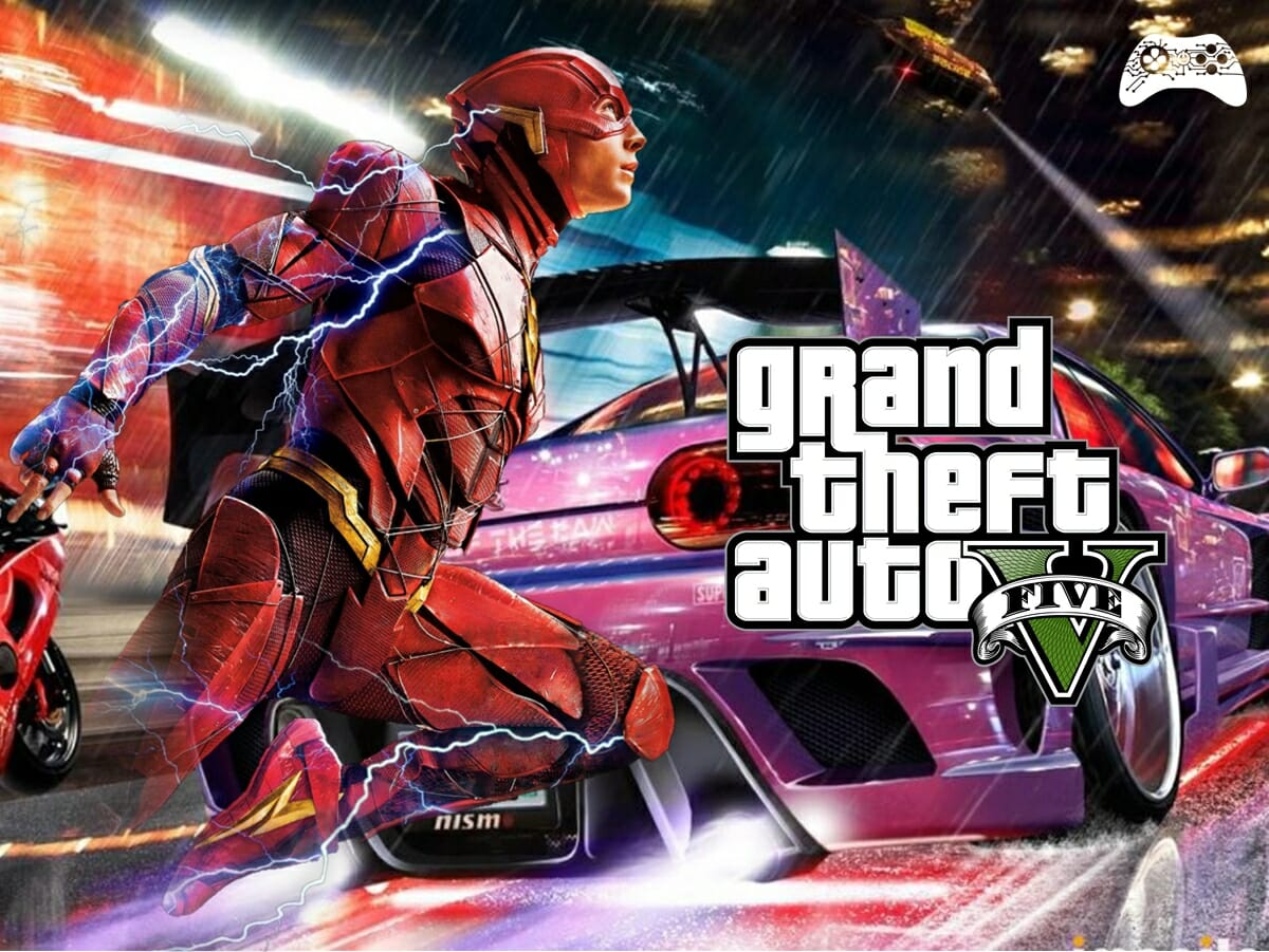 GTA 5 tem mod baseado em The Flash de Ezra Miller
