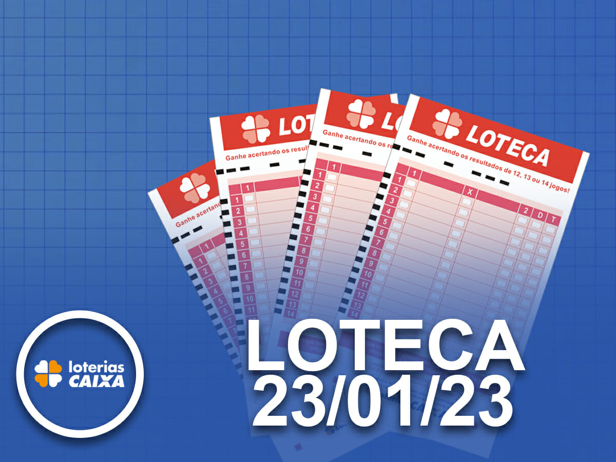 LOTECA: Resultado desta segunda, 23/01, concurso 1031