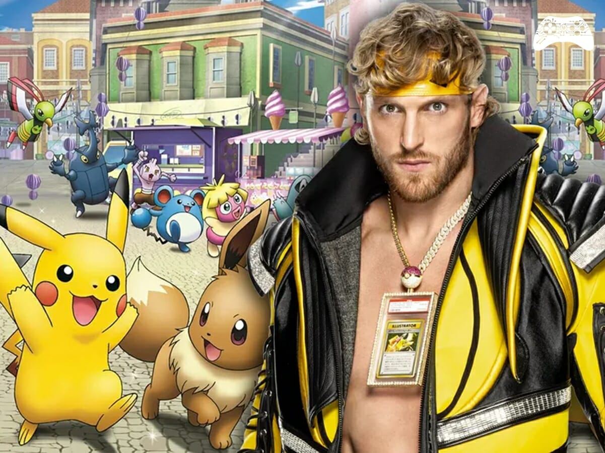 Logan Paul mostra máscara de luta livre com tema de Pokémon