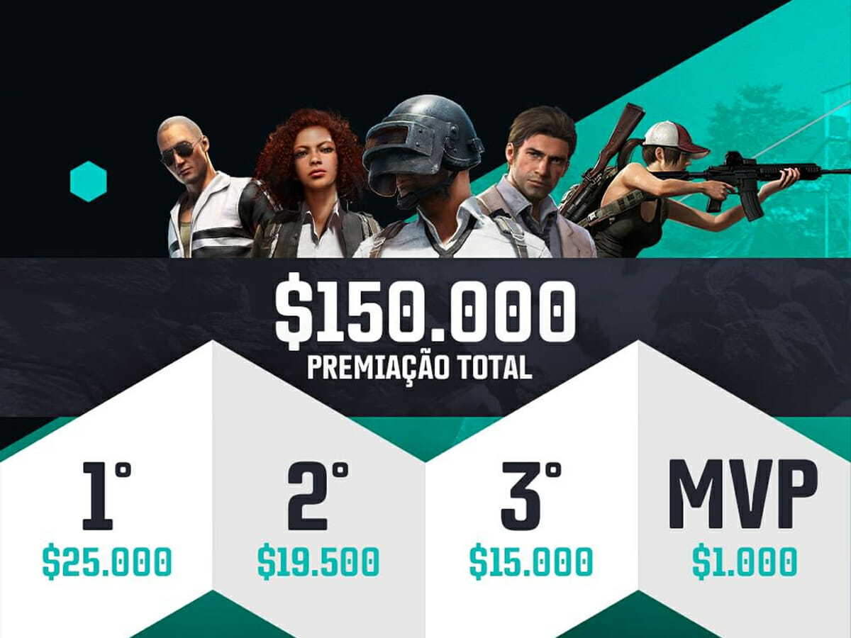 Valendo R$150 mil, novo campeonato de PUBG MOBILE começa esta semana