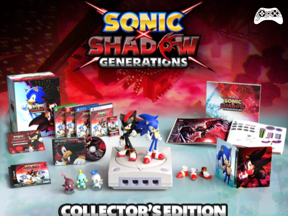 SONIC X SHADOW GENERATIONS Collector’s Edition já está em pré venda